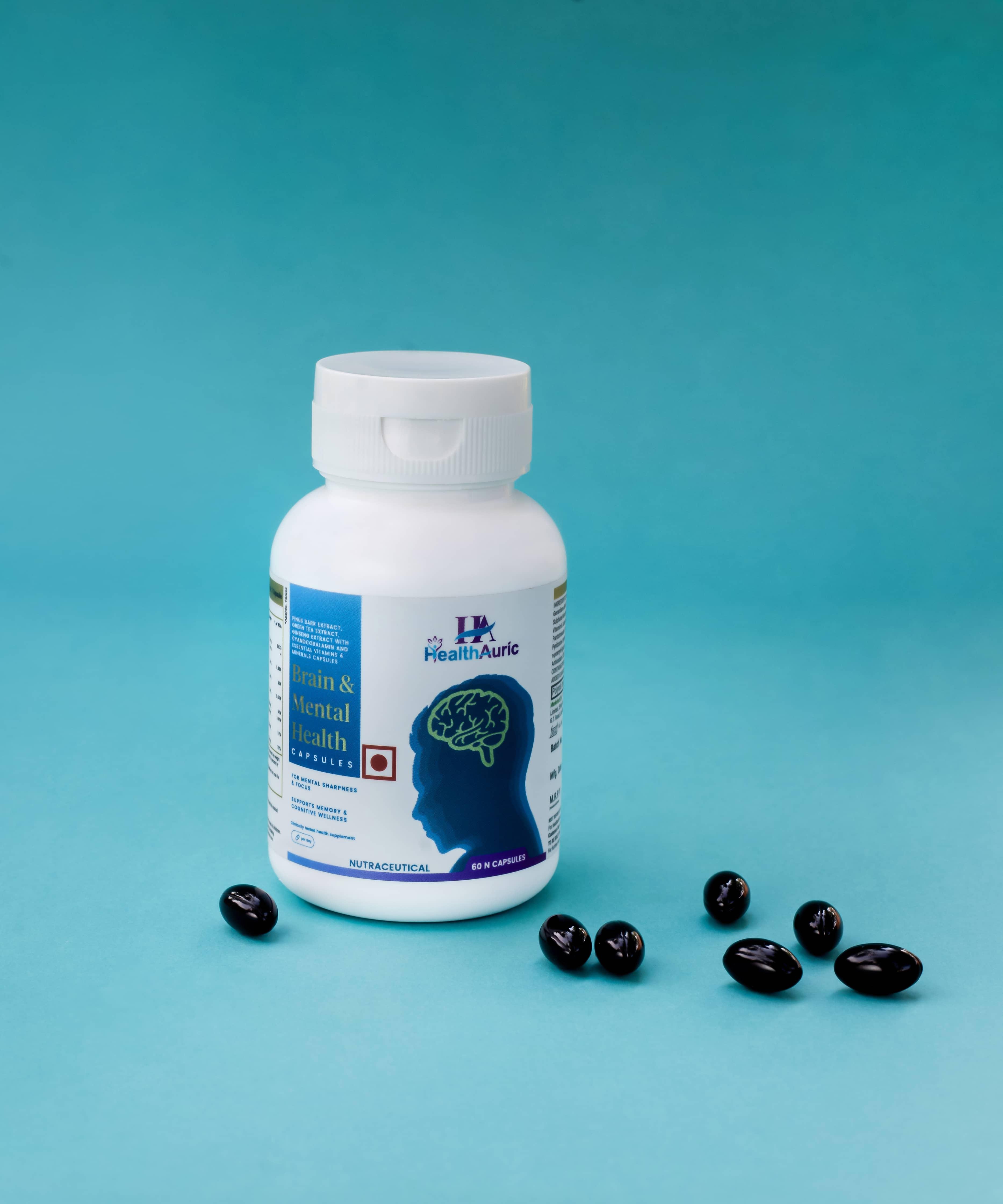 HEALTH AURIC BRAIN AND MENTAL HEALTH CAPSULES